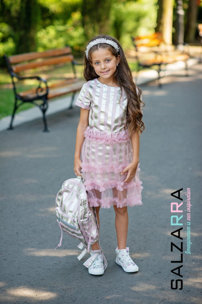 Iris Dream Children's dress with skirt in pink – Salzarra Kids & Baby ...